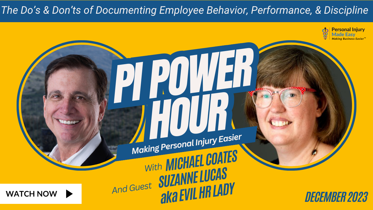 The Latest Power Hour - The Do’s & Don’ts of Documenting Employee ...