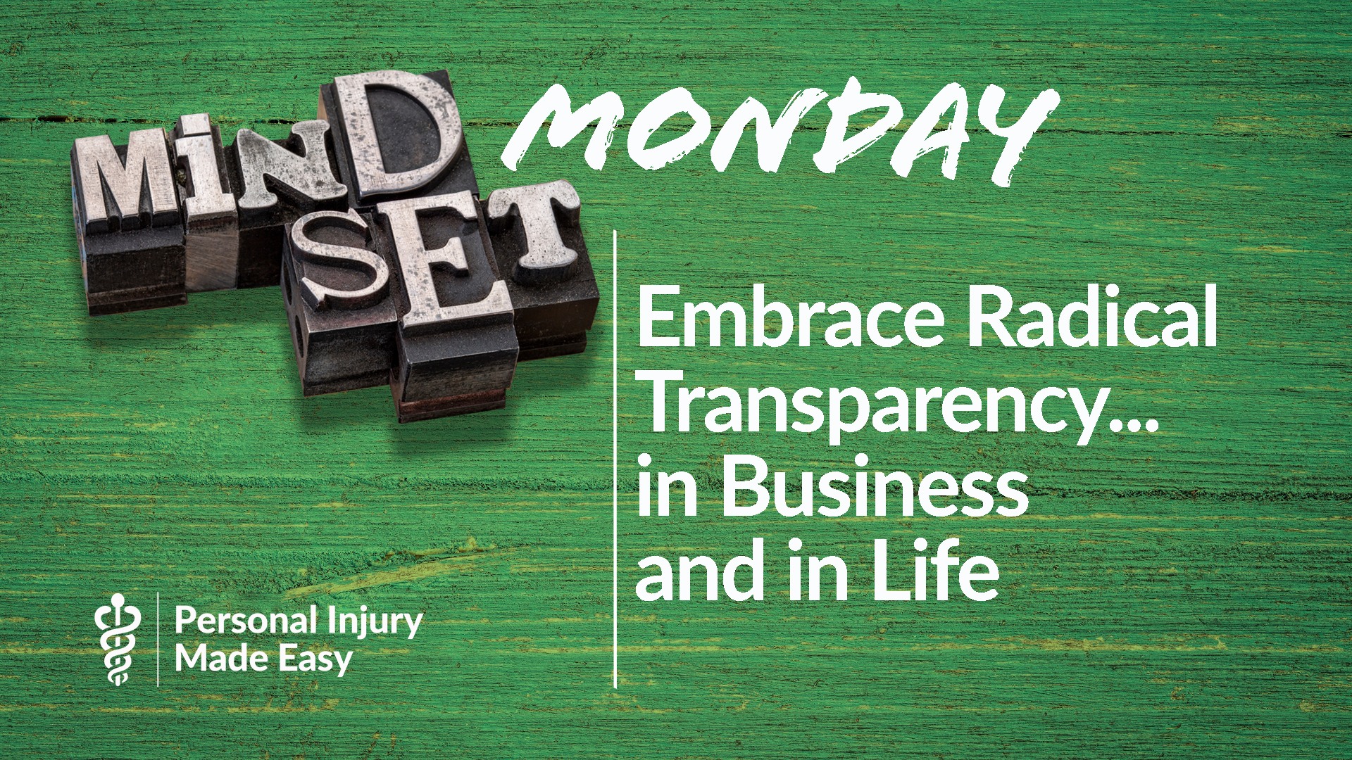 Embrace Radical Transparency... in Business and in Life - Personal ...