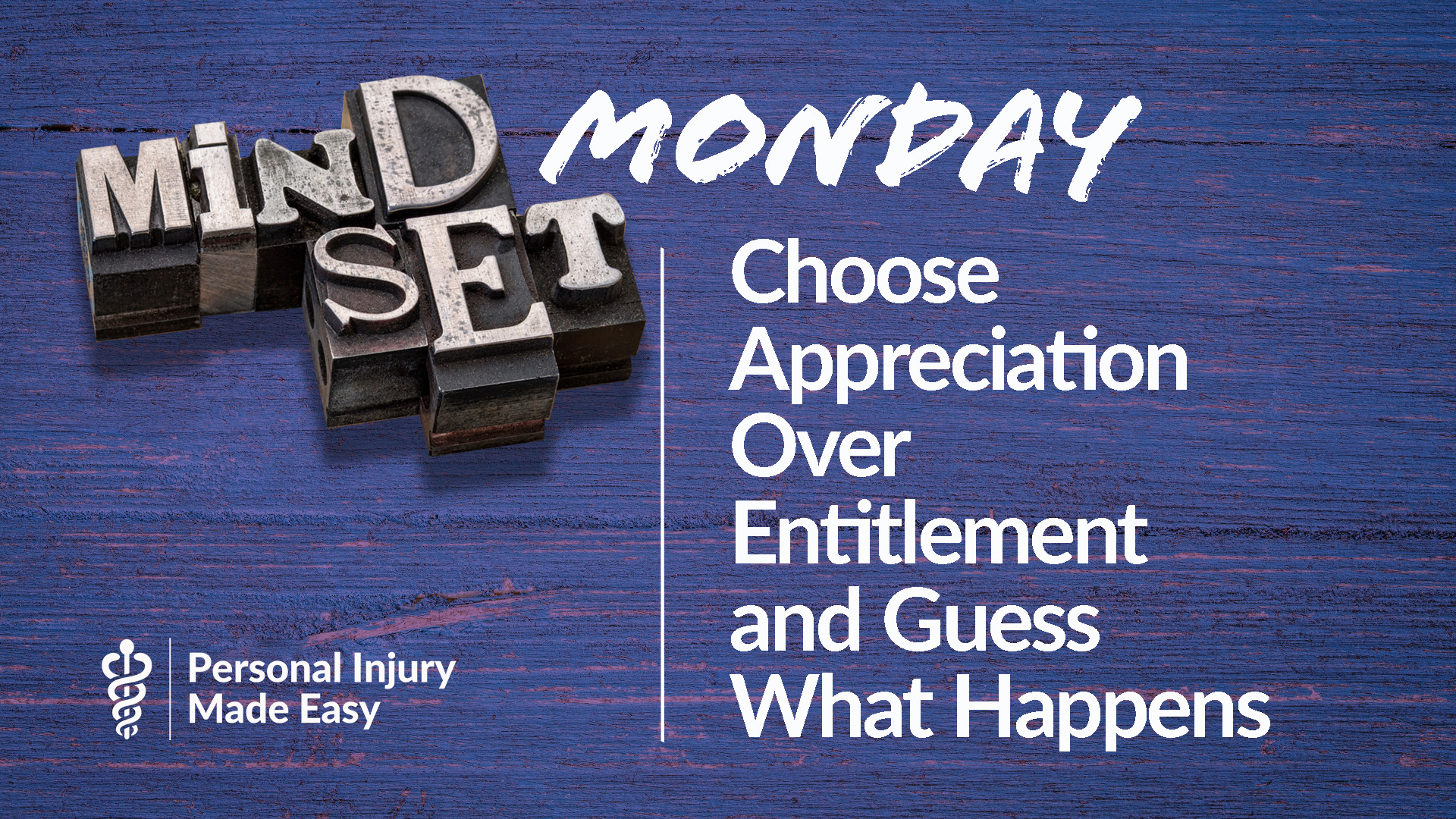 Choose Appreciation Over Entitlement and Guess What Happens - Personal ...